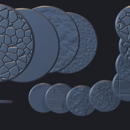 🎲 Bases・Free STL File for ・Cults