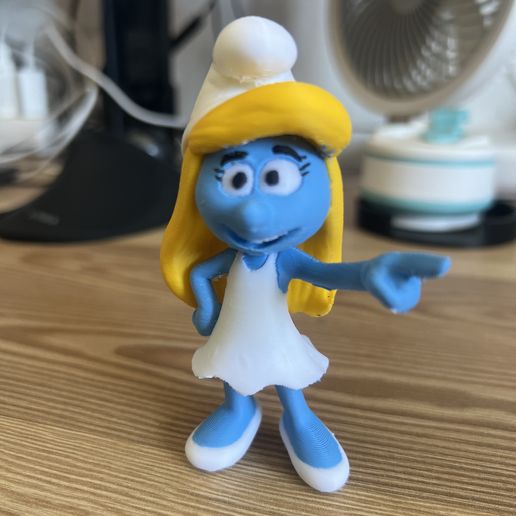 fondant smurf tutorial