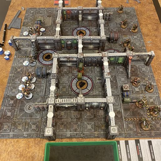 🪦 KillSquad Tomb world Gallowdark Modular Sci-fi Spaceship Terrain ...