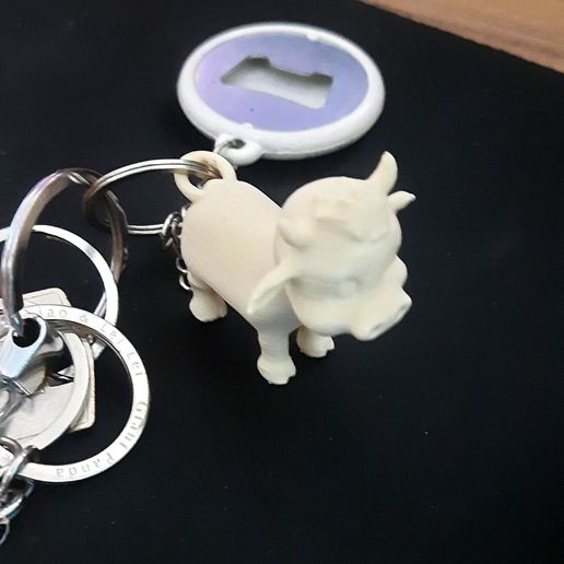 🐄 a Cow Toy Miniature 3D・Free STL File for 3D printing・Cults