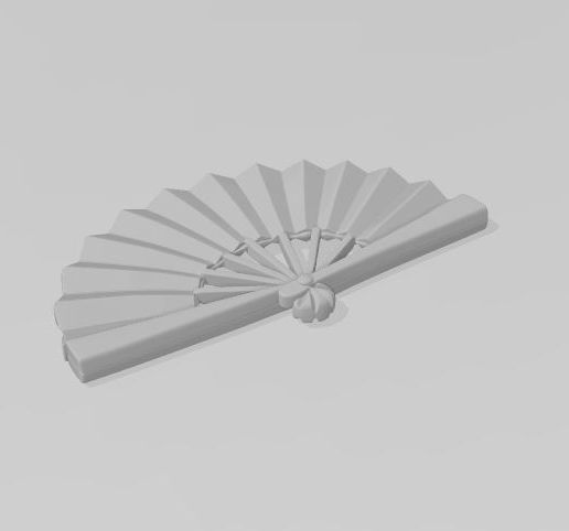 Hand Fan – 3D Model・ STL File for 3D printing・Cults
