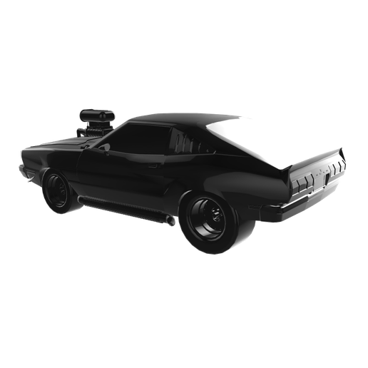 🚙 FORD MUSTANG II 1976・ STL File for ・Cults