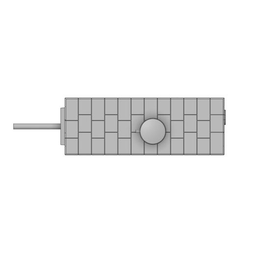 🧲 fridge magnet mendeleev tank 1:150・Free STL File for 3D printing・Cults