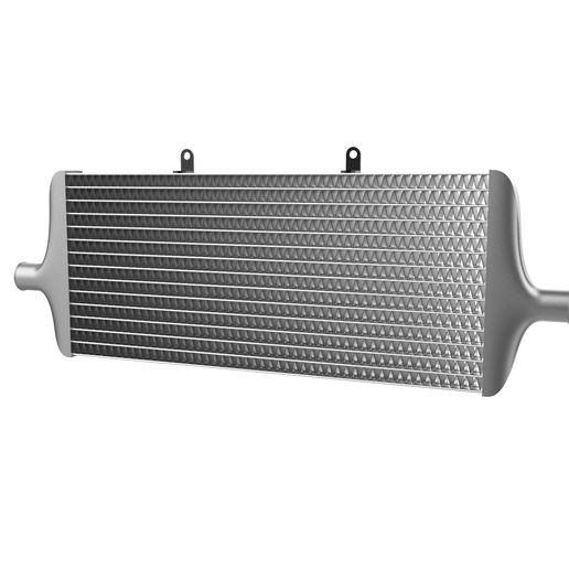 Archivo STL Intercooler de automoción 🔧 (3MF y STEP)・Modelo para ...