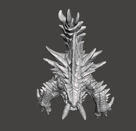 🐉 AKANTOR FIGURE MODEL PLASTIC TOY DRAGON MONSTER FANTASY GAMES WH・ STL ...