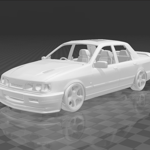 🚙 Ford Sierra Sapphire Cosworth Full-Kit・ STL File for 3D printing・Cults