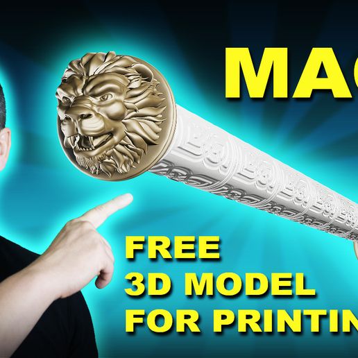 🆓 Mace training toy - free・Free 3D File for 3D printing・Cults