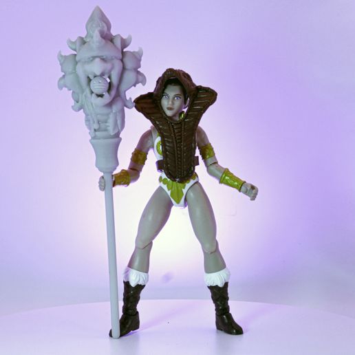 👾 SHARELLA STAFF- MASTERS OF THE UNIVERSE ORIGINS・ 3D File for 3D ...