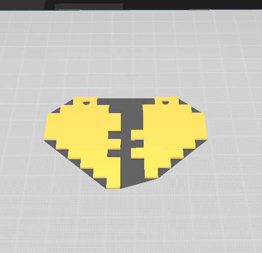 STL file Heart Minecraft/ Heart 💜 ・Model to download and 3D print・Cults