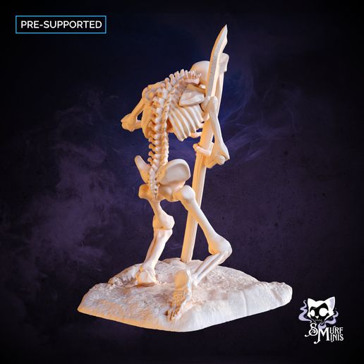 💀 Skeleton Pikeman A・ STL File for 3D printing・Cults