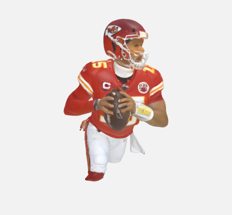🦸 Patrick Mahomes - Figure・ OBJ File for 3D printing・Cults