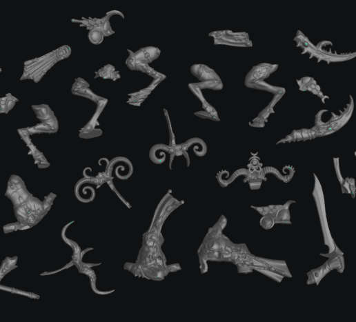 🚸 Best slaangor chaos spawn of the 40 millenium children of the emperor ...