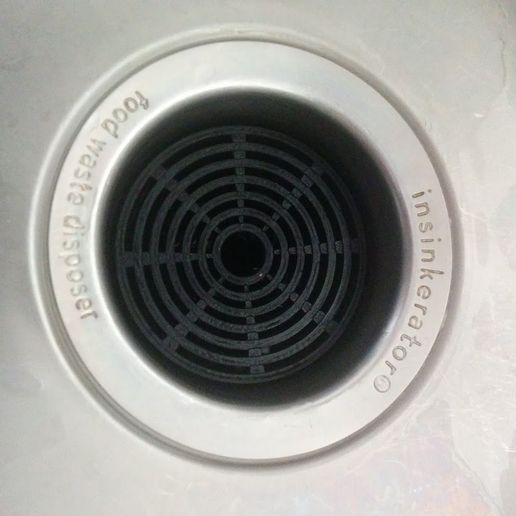 Free 3D file Sink Strainer / InSinkErator food waste disposer cover ...