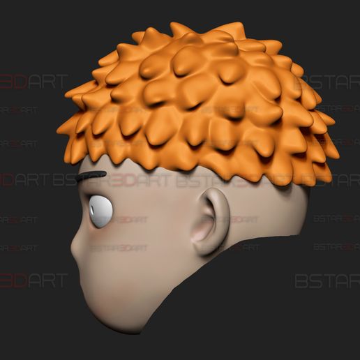 3D file Saitama Head Mask Decor Wearable - One Punch Man Cosplay 👊 ・3D ...