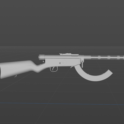 STL file Finnish Suomi KP-26 submachine gun 3D model material 🔫 ・Model ...