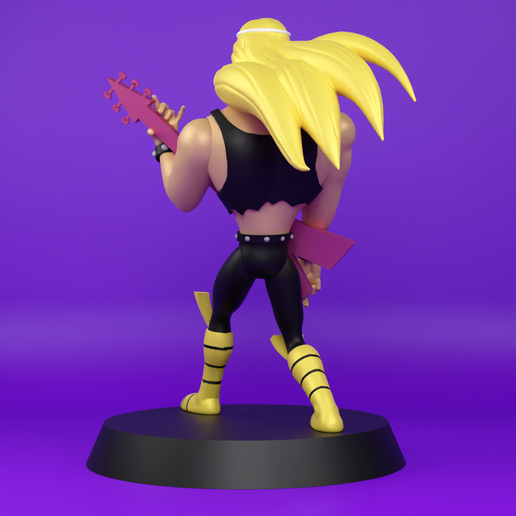 3D file VAL HALLEN FAN ART - JUSTICE FRIENDS - EL LABORATORIO DE DEXTER ...