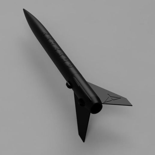 3D file Antares Model Rocket 🚀 ・Model to download and 3D print・Cults