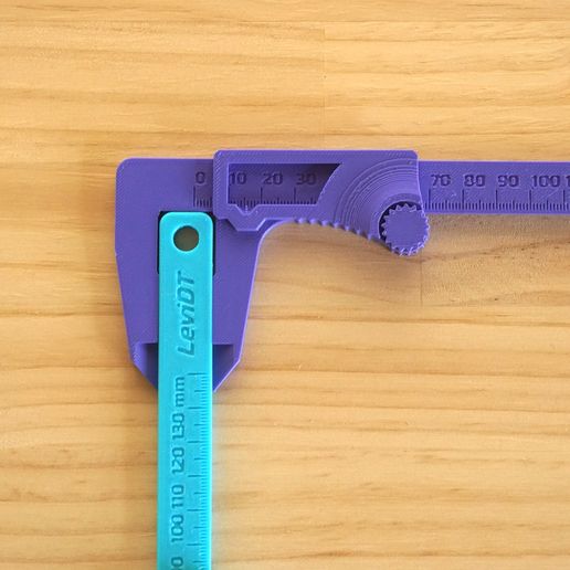 📏 Print-in-place Calipers・Free STL File for 3D printing・Cults