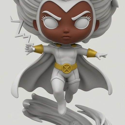 🎲 X-Men - Storm - MCP・ STL File for 3D printing・Cults