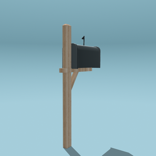 Free STL file American Mailbox 📫 ・3D printer design to download・Cults