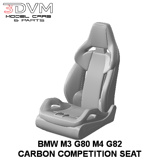 💺 BMW M3 G80 M4 G82 Competition Seat in 1/24 scale・ STL File for 3D ...
