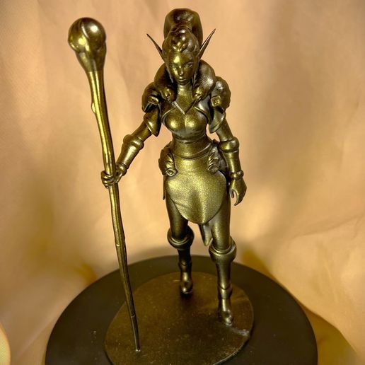 🧝 Arcane Elf Mage・ STL File for 3D printing・Cults