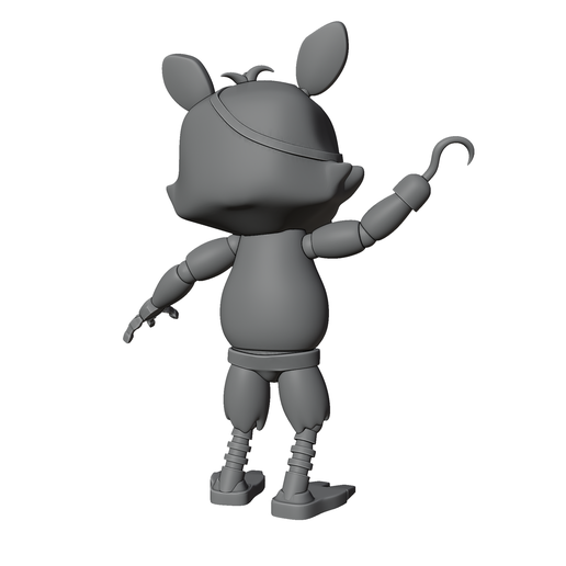 🤖 Adventure Foxy・ STL File for 3D printing・Cults
