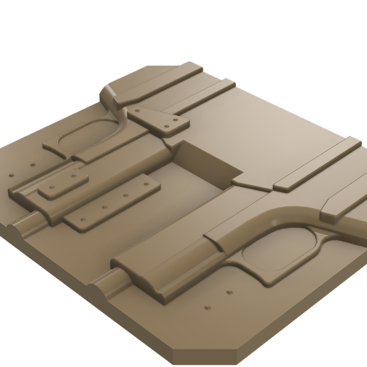 🔫 GLOCK 43X MOS IWB SIDECAR MOLD WITH MAGAZINE VACUUM MOLD + TRIM JIGS ...