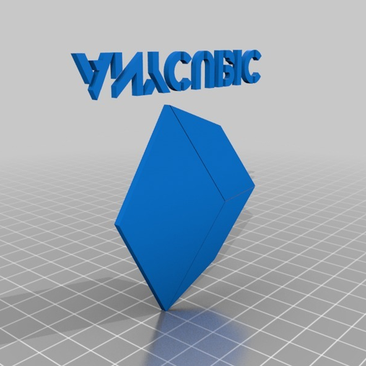 Free 3D file Anycubic Logo 🧞‍♂️ ・3D print object to download・Cults