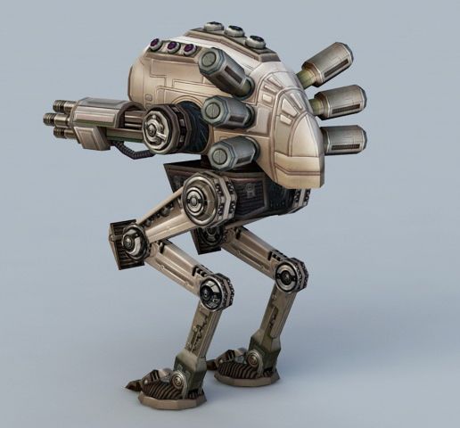 Fantasy Mech Walker 3D model・ 3D File for 3D printing・Cults