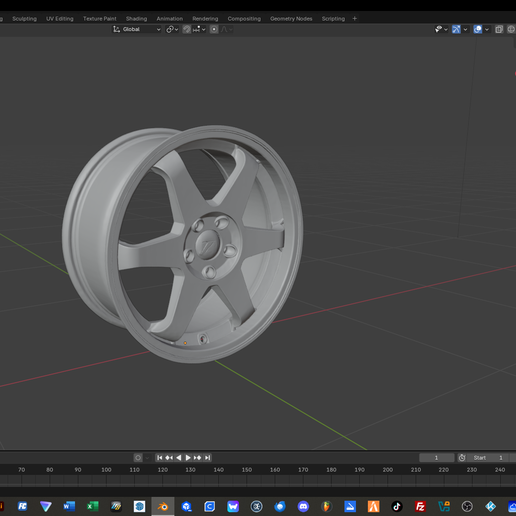 🇯🇵 Japan Racing JR3 Rim Wheel・Free STL File for 3D printing・Cults