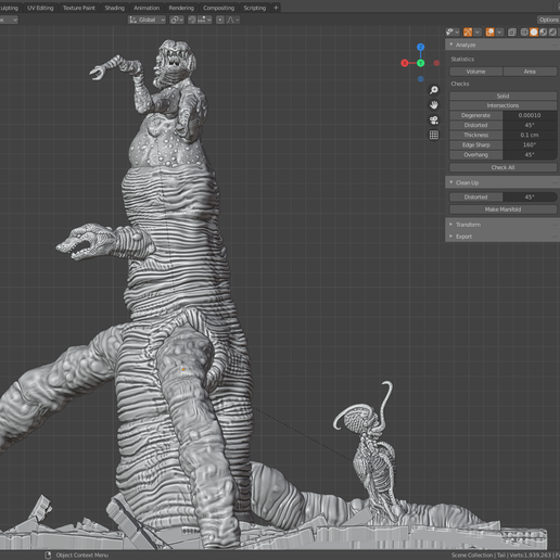 🎨 Dr.Blair-Thing - The Thing (1982)・ STL File for 3D printing・Cults