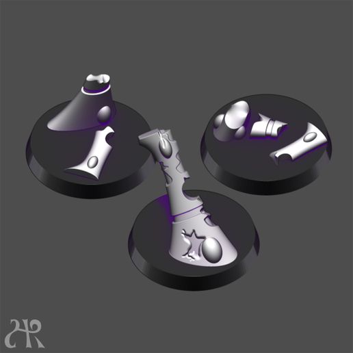 🛰 Space Elven tech basing bitz - 'antenna 1'・ 3D File for 3D printing・Cults