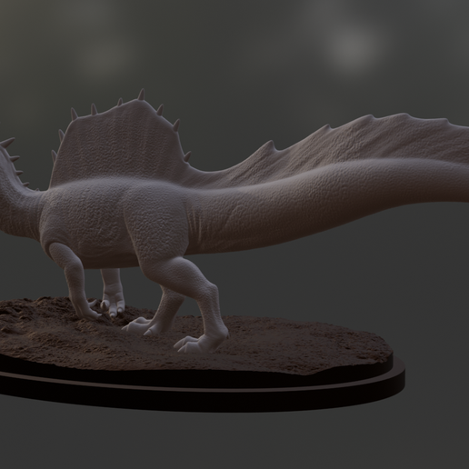 🦖 Detailed Spinosaurus aegyptiacus - STL・ 3D File for 3D printing・Cults