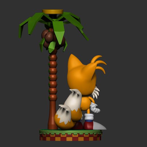 👾 Tails Classic・ 3D File for 3D printing・Cults