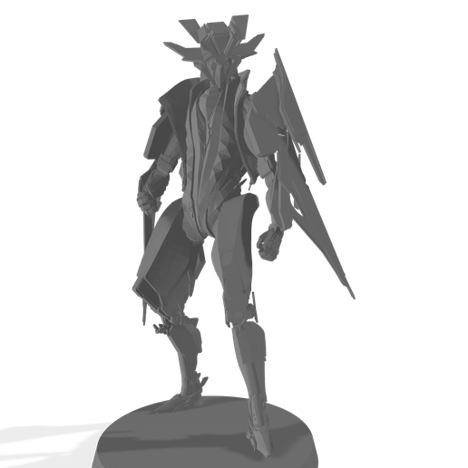 STL file Warframe - Zephyr Harrier Deluxe Skin [RESIN ONLY] 👤 ・3D print ...