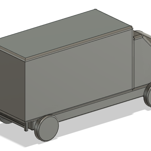 📦 box truck・ STL File for ・Cults