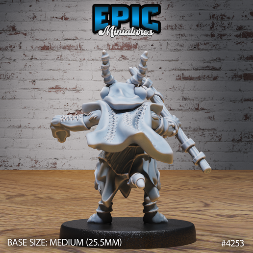 3D file Rat Folk Tribe Shaman ‧ DnD Miniature ‧ Tabletop Miniatures ...