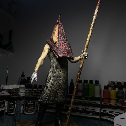🎨 Silent hill pyramid head・ STL File for 3D printing・Cults