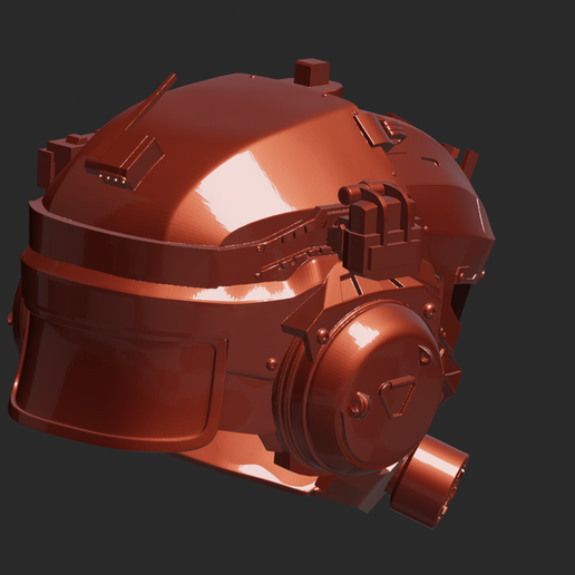 🪖 Printable TitanFall Helmet・ STL File for ・Cults