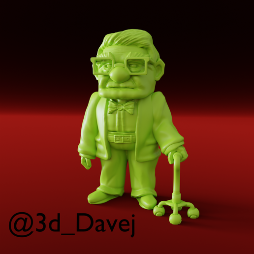 ⬆️ Carl from UP・Free STL File for 3D printing・Cults