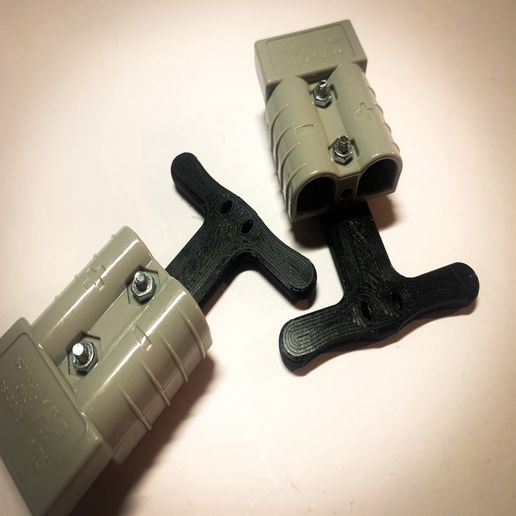 🔌 Anderson Powerpole SB50 - Handle with cable strain relief・Free 3D ...