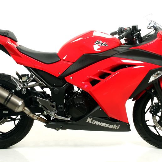 ninja bike red