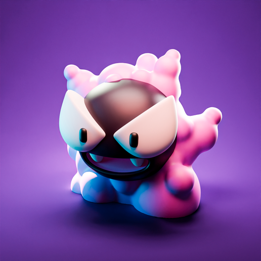 🐉 Set 5 evolutions Gastly, Haunter, Gengar, Mega Gengar, Gengar Gigamax ...