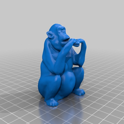 Meilleurs modèles gratuits pour impression 3D Singe・272 fichiers à ...