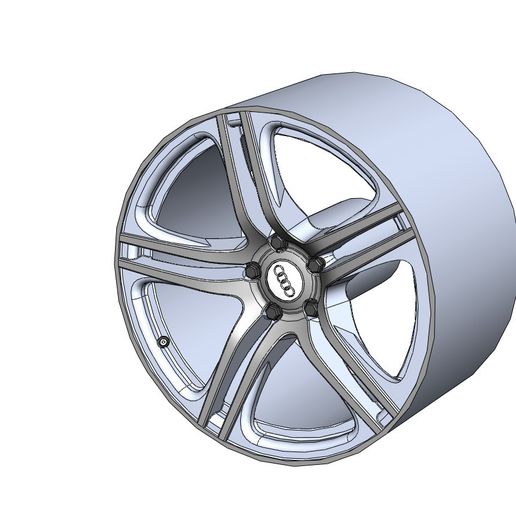 STL file Rim Audi R8 🚗 ・3D printable model to download・Cults