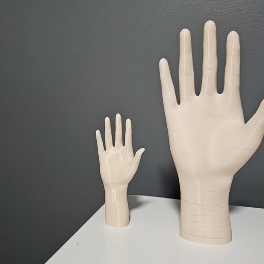 Hand model | Sculpted | Somewhat Realistic・ STL File for 3D printing・Cults