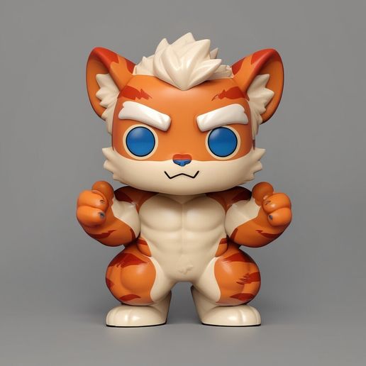 STL file Chibi tiger miniature 🐅 ・3D print design to download・Cults