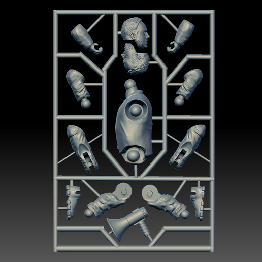 👫 Alex Jones Action FIgure・ OBJ File for 3D printing・Cults