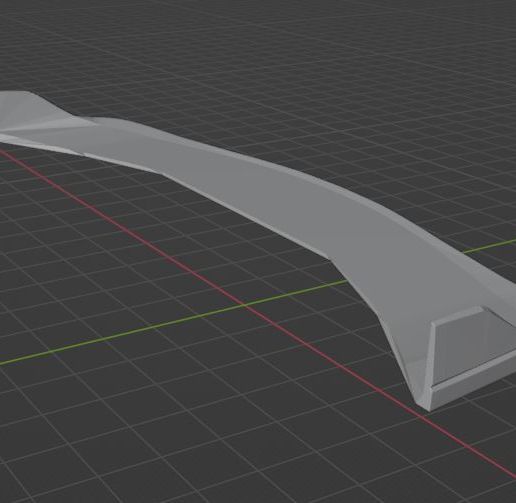 STL file Front Aero Lip with Side Vortex Generators 🚗 ・3D printer ...